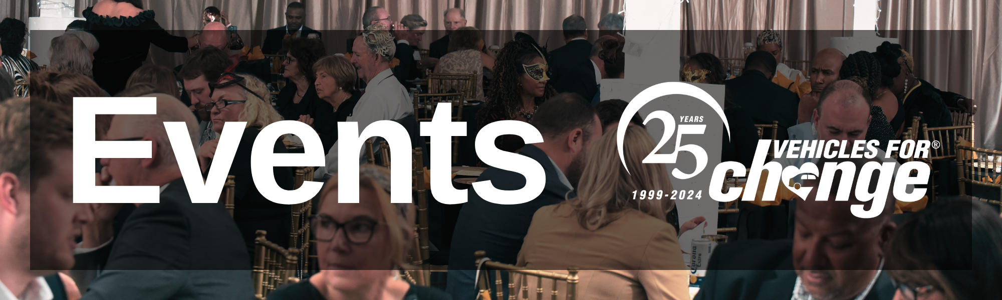 Celebrate 25 years of Change with Vehicles for Change